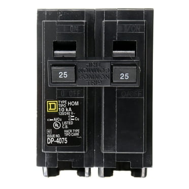Square D By Schneider Electric HOM220CP 20A 2P Plugon Circuit Breaker ...