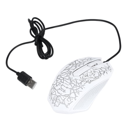 3200DPI LED Optical 3 Buttons 3D USB Wired Gaming Game Mouse Pro Gamer ...