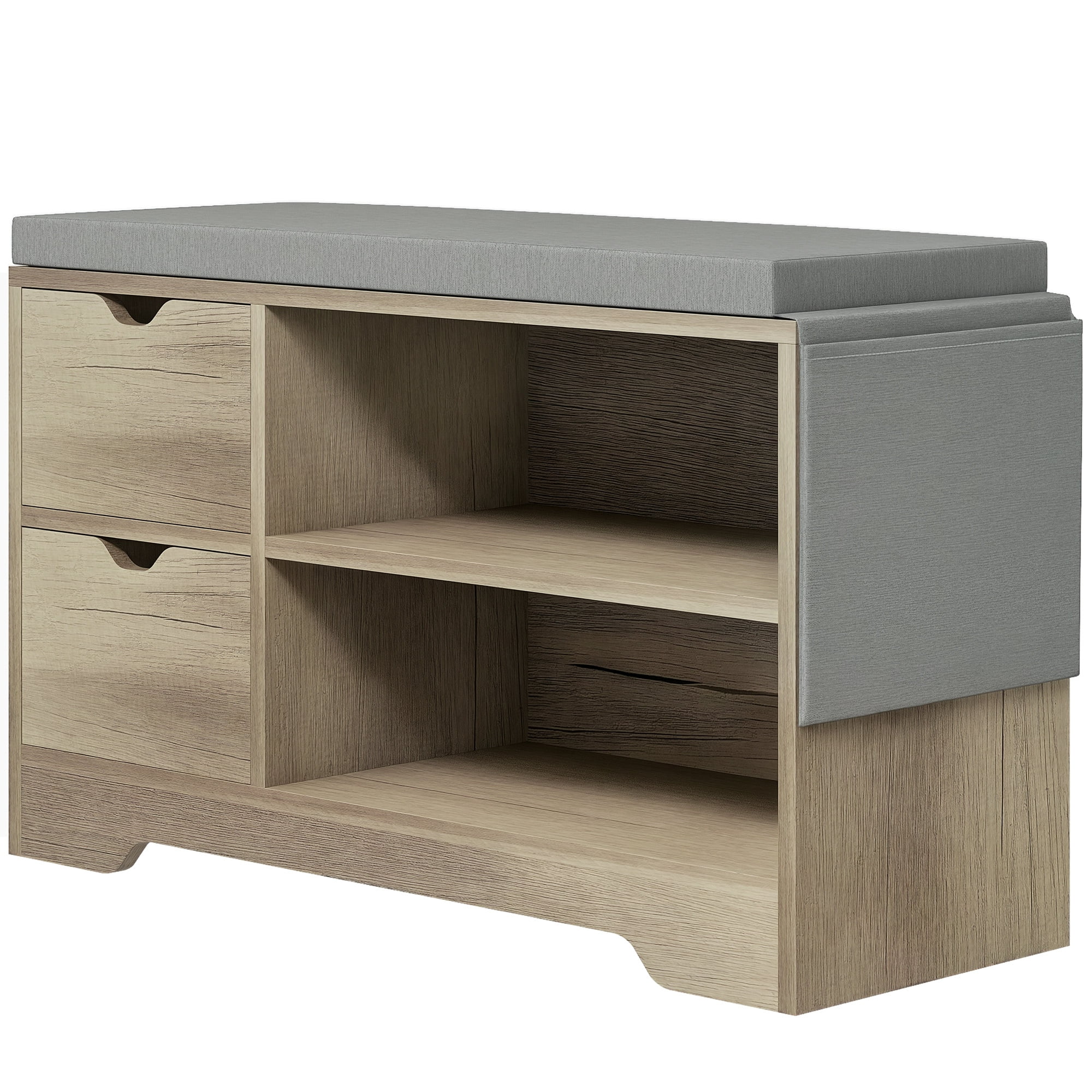 Click here for Homcom Entryway Shoe Bench With Storage Drawer Ope... prices