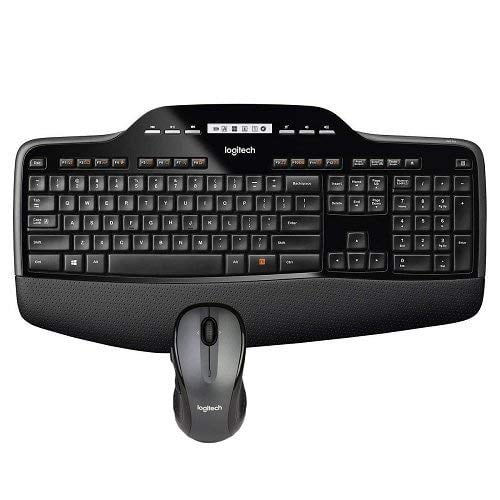 Restored Logitech MK735 Wireless Keyboard And Mouse Combo (Refurbished ...
