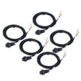 Neyseki 5 Pcs Hall Effect Sensor Npn Normally Open 10mm Sensing Hall Effect Proximity Sensor