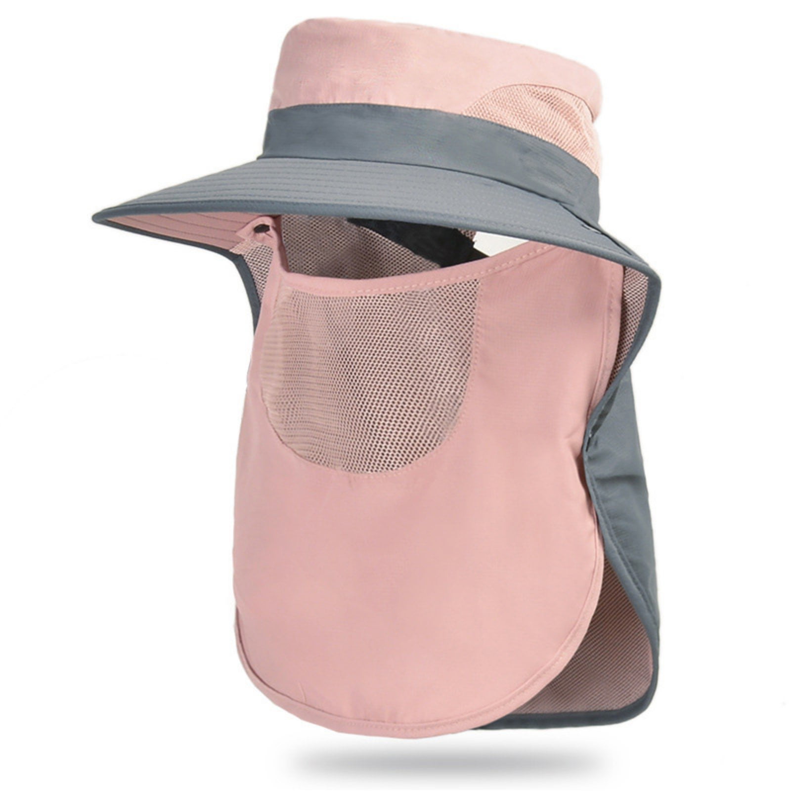 Fishing Hat for Men Women, 3 in 1 Sun Hat with Removable Neck Flap and ...