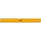 JAM Stainless Steel Ruler, 12 Inch, Metal Ruler with Non-Skid Cork ...