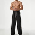 Mavick Men's Pants Wide Leg Pants Oversized Baggy Joggers Streetwear ...