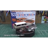 AMT 1963 Chevy II Station Wagon w/Trailer AMT1201 Plastics Cars/Trucks ...
