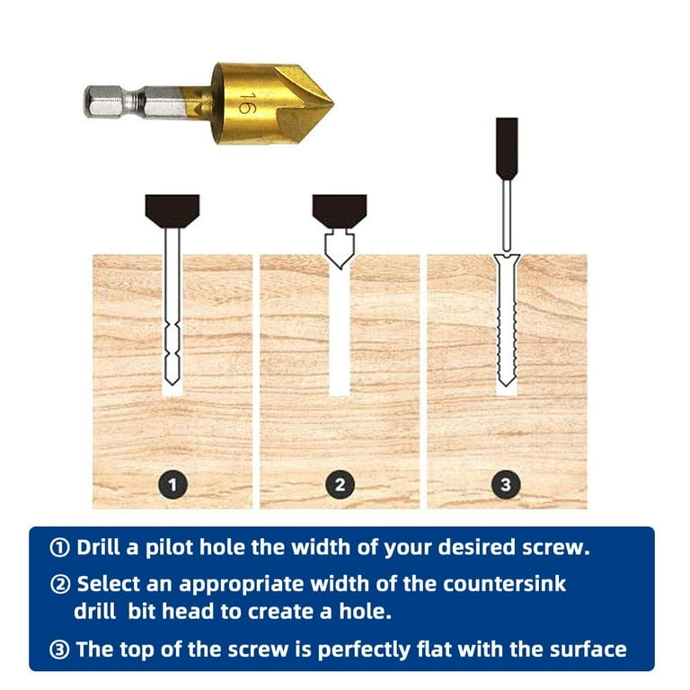 Flat Countersink Bit