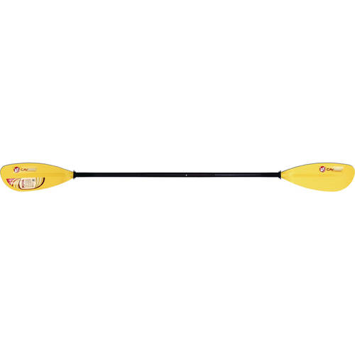 CavPro Take-Down Kayak Paddle with Black Aluminum Oval Shaft and Spoon ...