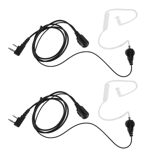 SLGHLSAHG Concealed Acoustic Tube Walkie Talkie Earpiece Headset with ...