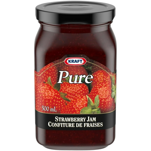 Kraft Strawberry Jam, 500 ML Jar - Walmart.ca