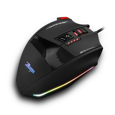 Zelotes C-18 Wired Gaming Mouse, 11 Buttons, 10000 DPI, RGB Light ...