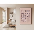 Affixzi Wall Art Jeremiah 29 11 Scripture Print Christian Gift Baptism ...