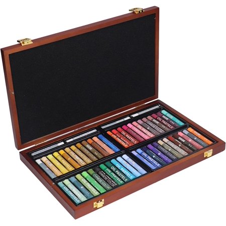 Oil Pastels, 48 Colors Artist Soft Oil Pastels Shiny Solid Art ...
