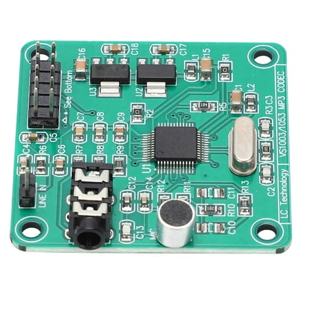 Loewten Audio Module 12.288Mhz Crystal Oscillator For MP3 Playback Decoding Onboard Recording ...