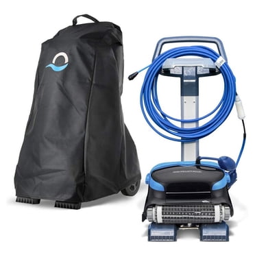 DOLPHIN Premier Robotic Pool Cleaner with Powerful Dual Scrubbing ...