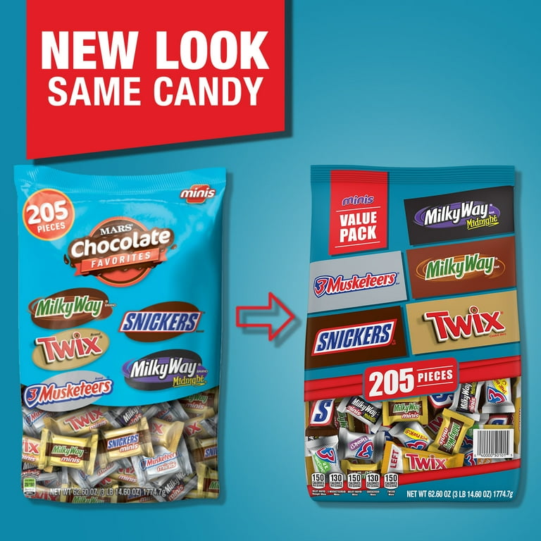 Snickers, Twix, Milky Way More Assorted Milk Chocolate, 52% OFF