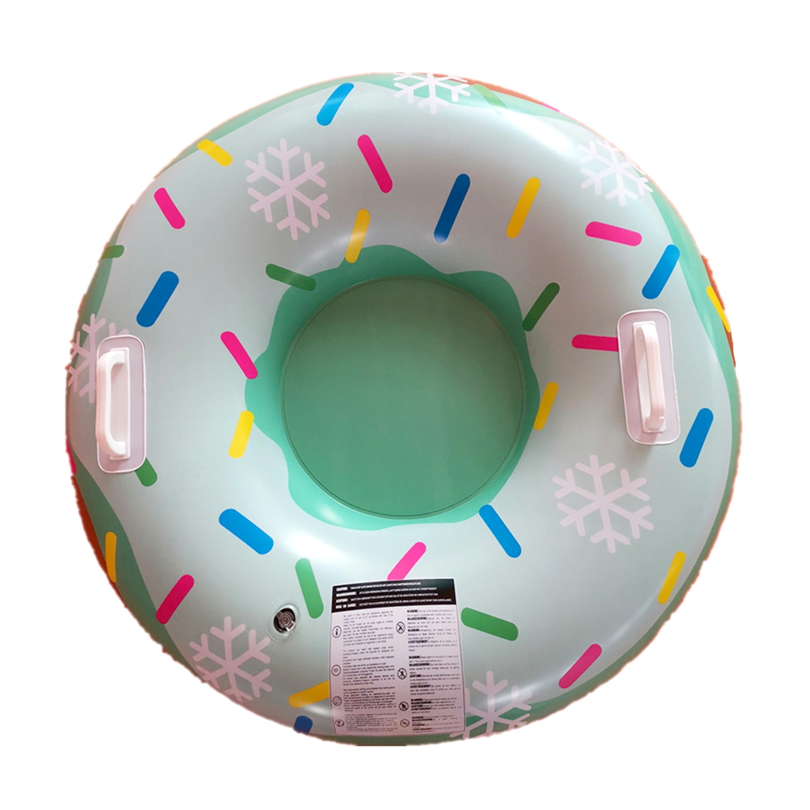 Click here for Pepisky Inflatable Snow Tube Heavy Duty Snow Sled... prices