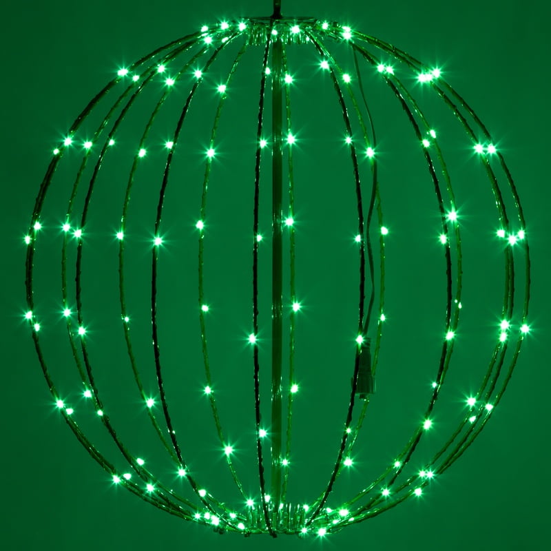 16" LED Fairy Light Ball - Indoor/Outdoor Fairy Lights Decoration with ...