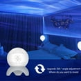 LED Star Projector Night Light | 360° Rotating Home Galaxy Lamp | USB ...