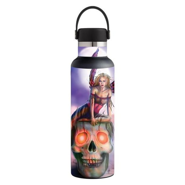 MightySkins HFST21-Death Pixie Skin for Hydro Flask 21 oz Standard ...
