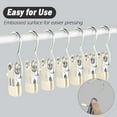 ChrumpTon Boot Hangers Clips, 50 Pcs Rubber-Coated Stainless Steel ...