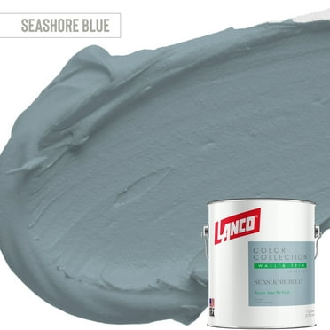 Lanco Color Collection Semi-Gloss Interior Wall & Trim Paint, White, 1 ...