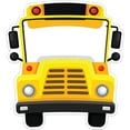 VictoryStore School Bus Photo Booth Frame, 35x38 Inch Selfie Prop ...
