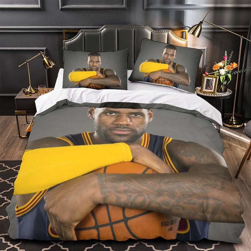 Click here for Milsleep Lakers Lebron Raymone James Bedding Set P... prices