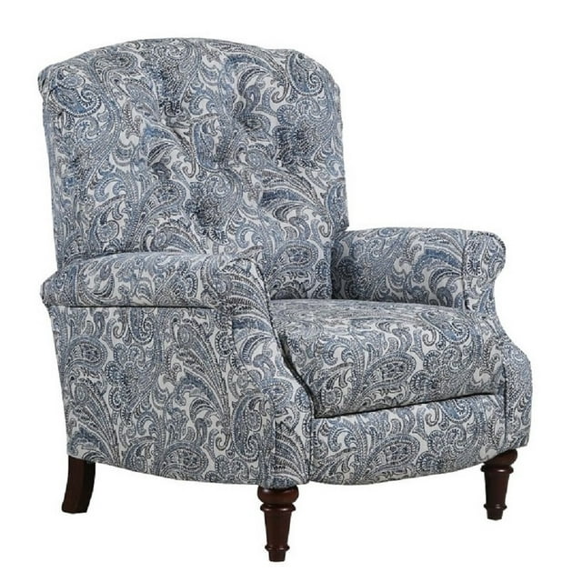 Lane Belle High-Leg Stationary Look Recliner with Hide-a-Chaise Design ...