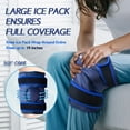 KingPavonini XXL Ice Pack Wrap Around Entire Knee After Surgery ...