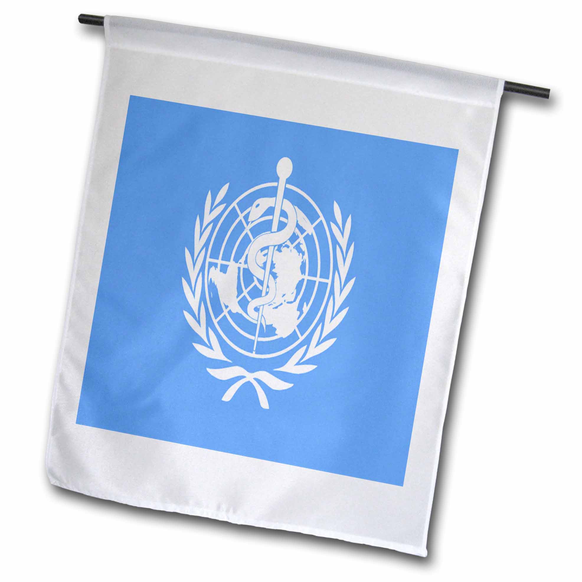 3dRose World Health Organization Flag - Garden Flag, 12 by 18-inch ...