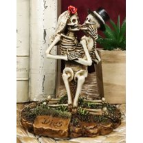 SUMMIT COLLECTION Beach Lovers - Love Never Dies Collectible Skeleton Themed Figurine - Walmart.com
