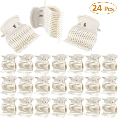 Hot Roller Clips Hair Curler Claw Clips Plastic Hair Rollers for Small ...