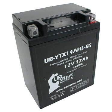 UB-YTX14AH-BS Battery Replacement for 2002 Arctic Cat Z 440 500 CC ...