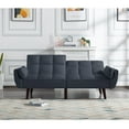 BSHTI Foam Futon Sofa Bed - Twin Size Sleeper - Walmart.com