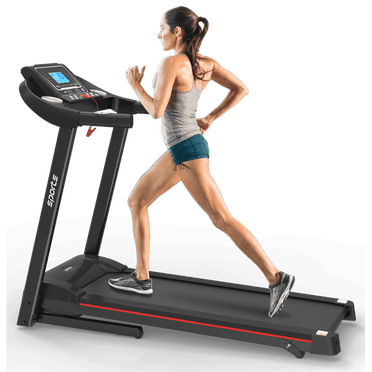 Murtisol 1100W Electric Treadmill, Foldable, Home Gym, with Bluetooth ...