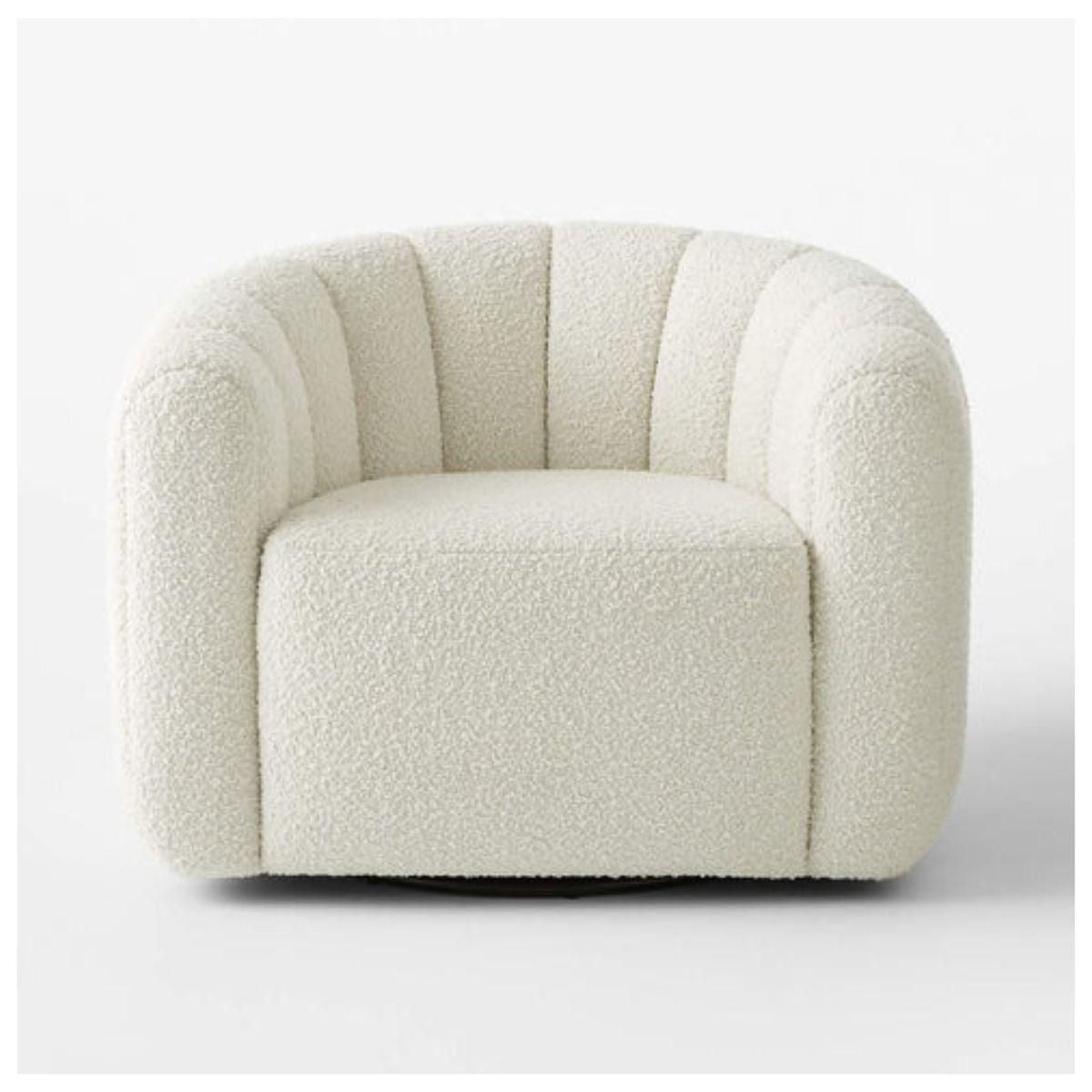 Click here for Take Me Home Furniture Dora Lounge Chair In Bouclé... prices