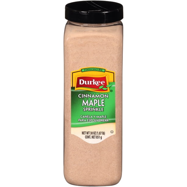 Durkee® Cinnamon Maple Sprinkle 30 oz. Shaker - Walmart.com