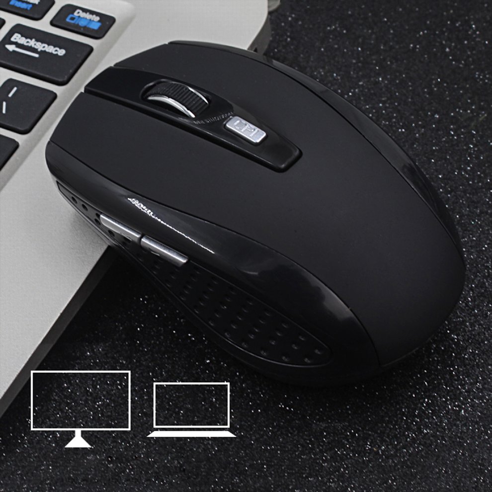 Portable 2.4GHz 6D USB 6 key Wireless Optical Gaming mini Mouse 2000 ...
