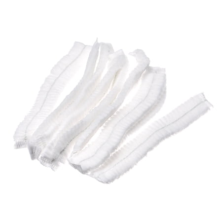 Anti Static Bouffant Caps Dust-free Anti Dust Hat Set White 100 Pcs ...