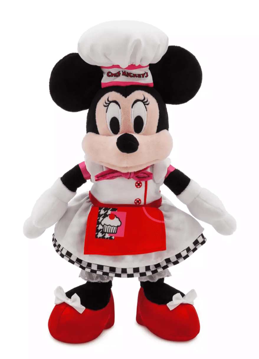 Disney Parks Chef Minnie Mouse Plush Walt Disney World 13'' Plush New ...