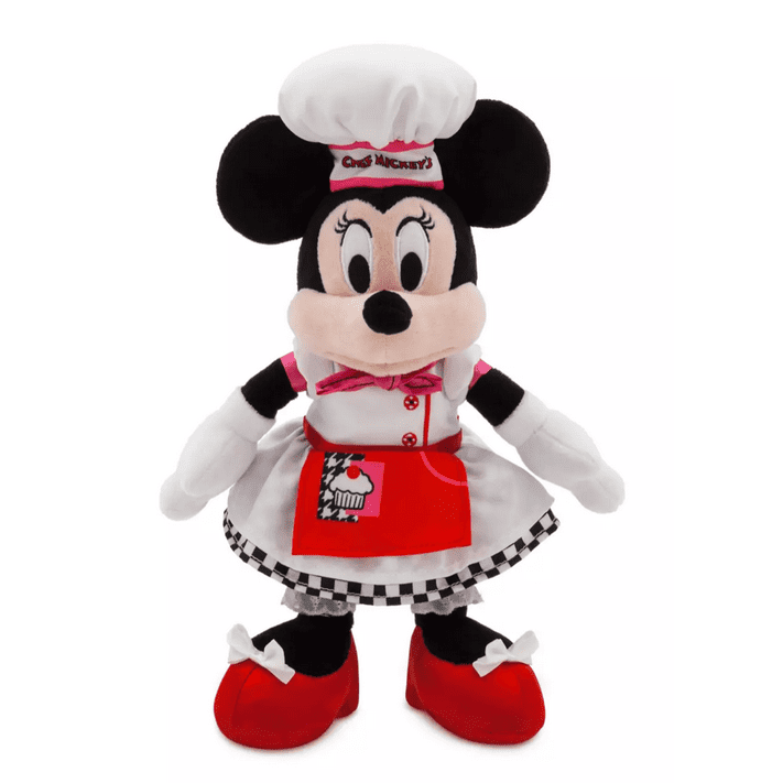 Disney Parks Chef Minnie Mouse Plush Walt Disney World 13'' Plush New ...