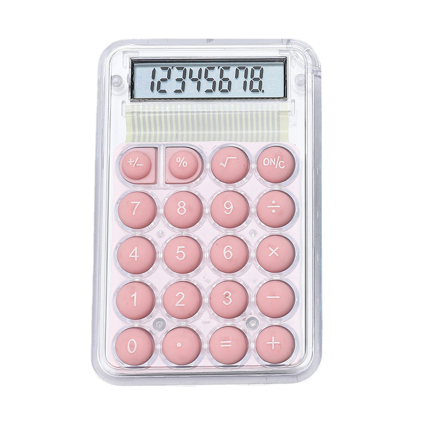 harmtty Mini Calculator 8 Digits Display Silence Widescreen Students ...