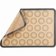 2pcs Non Stick Silicone Dough Macaroon Tray Oven Baking Fondant Pastry ...