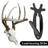 PIT66 1Pc Black European Mount Skull Wall Hanger Hook Deer Antelope Antler Style- 20lb - Walmart.com