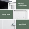 MIIIKO Metal Locker for Gym, School, Office, 71" Metal Storage Locker ...