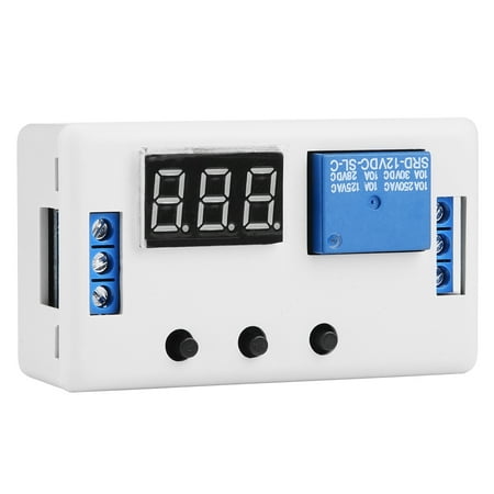 Timer Relay, Digital Timer Relay, Adjustable LED Display 12V For Smart ...