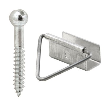 5/16 in. Storm Door Panel Clips with Screws, Mill Finish (8-pack ...