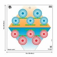 Ez Aim Fun Paper Shooting Targets, Plinking the Day Away, 12 In Square ...
