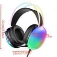 Active Noise Cancelling Headphone Over Ear Gaming Headphone Deeper Bass ...