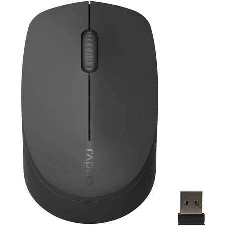 M100G Multi Device Silent Bluetooth Mouse (BT3.0 + BT4.0 + USB), Easy ...